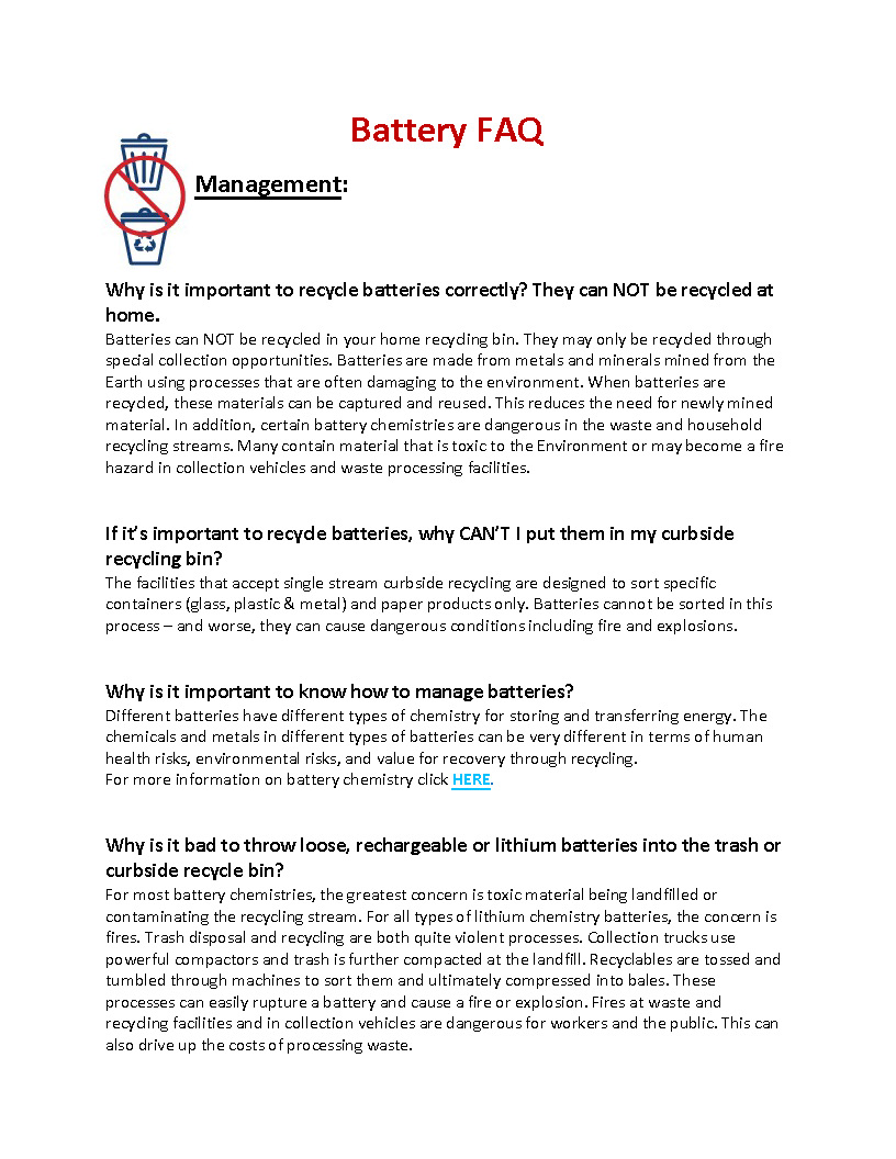 Household Batteries – Illinois PSC